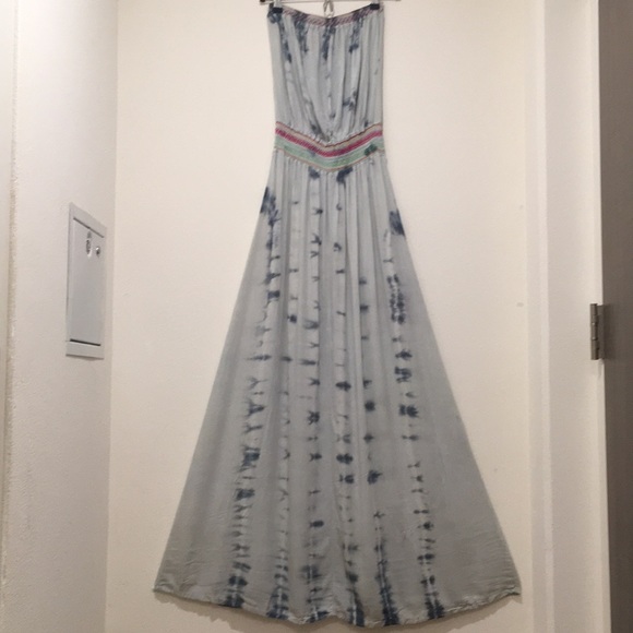Gypsy 05 | Dresses | Gypsy 5 Tie Dye Strapless Maxi Dress | Poshmark